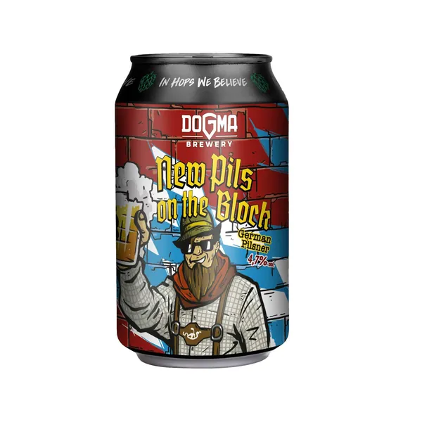 Svetlo pivo DOGMA New pils 330ml
