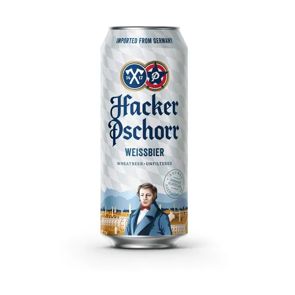 Svetlo pivo HACKER PSCHORR pšenično 0,5l