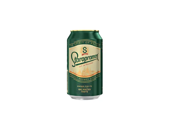 Svetlo pivo STAROPRAMEN limenka 0,33l