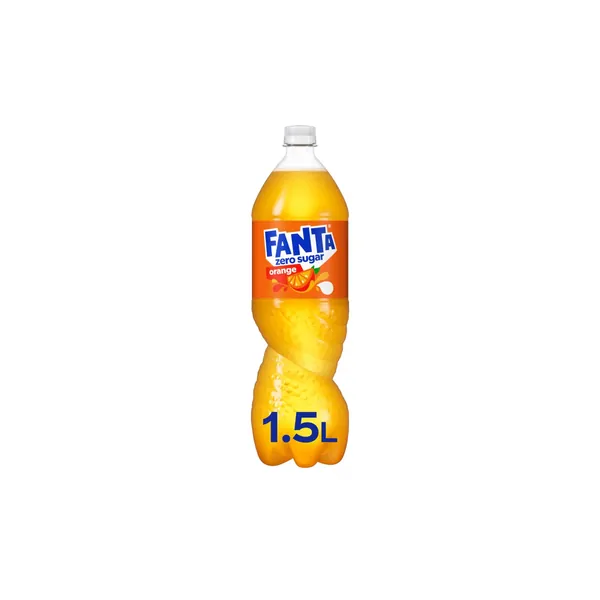 Gazirani sok FANTA pomorandža zero 1,5l