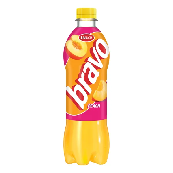 Negazirani sok BRAVO Rauch breskva 500ml