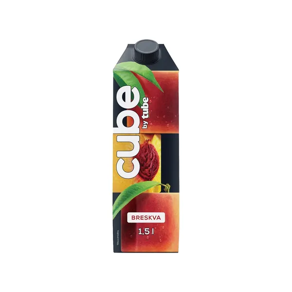 Negazirani sok CUBE By Tube breskva 1,5l