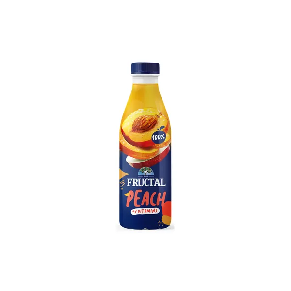 Negazirani sok FRUCTAL breskva i jabuka 100% 750ml