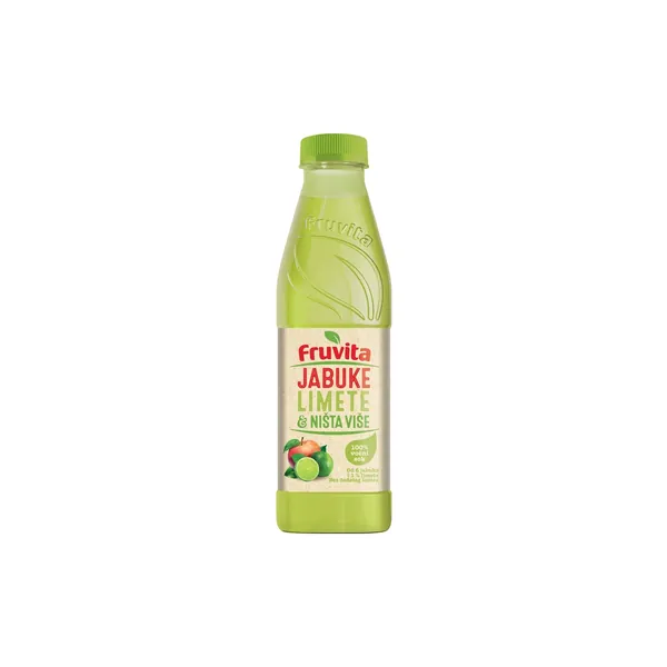 Negazirani sok FRUVITA jabuka i limeta 0,75L