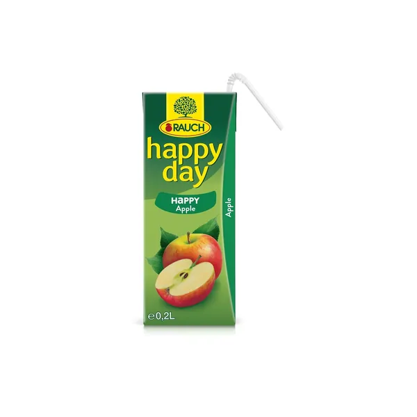 Negazirani sok HAPPY DAY Family jabuka 200ml