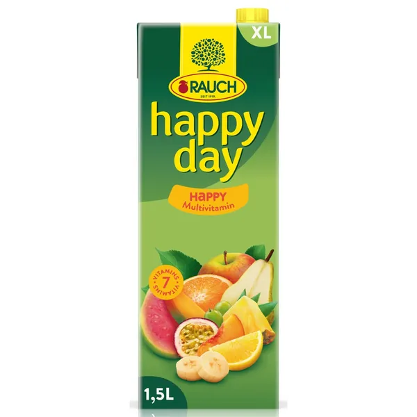 Negazirani sok HAPPY DAY Family multivitamin 1,5l