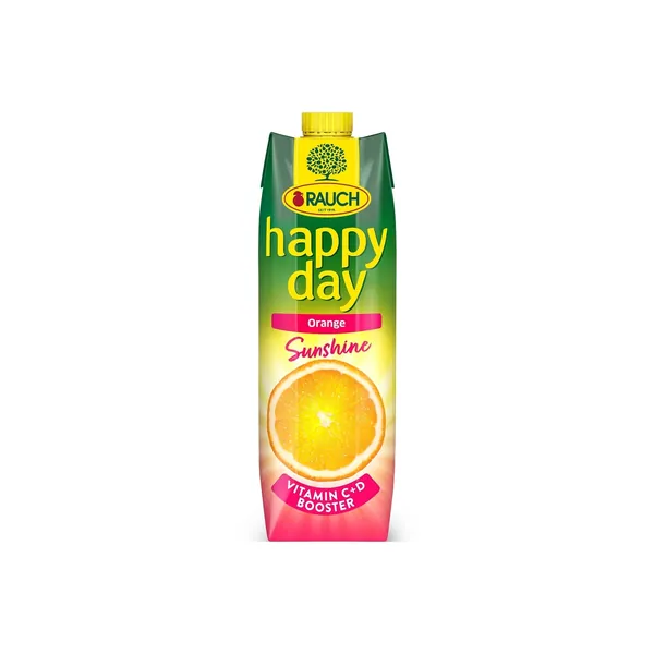 Negazirani sok HAPPY DAY Sunshine pomorandža 1l