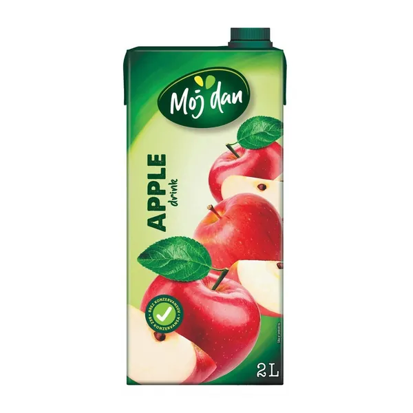 Negazirani sok MOJ DAN jabuka 2l