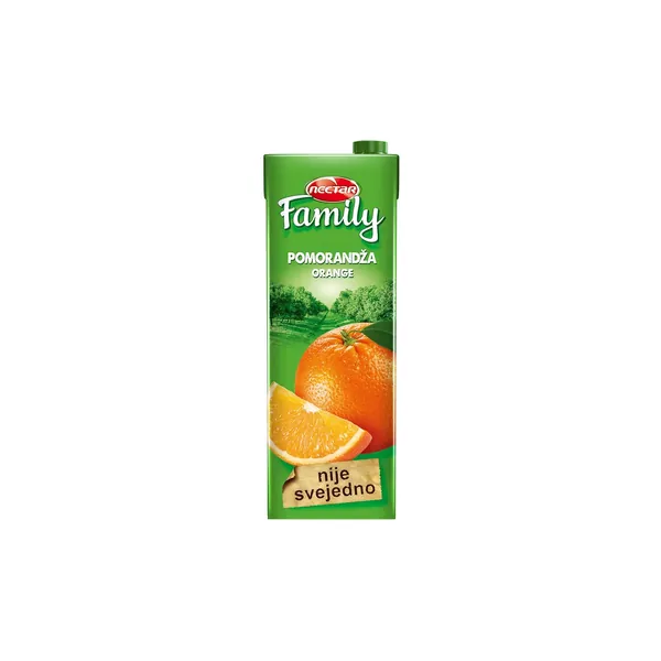 Negazirani sok NECTAR FAMILY pomorandža 50% 1.5l