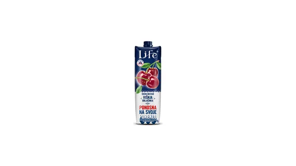 Negazirani sok NECTAR LIFE višnja kas.50% premium 1l