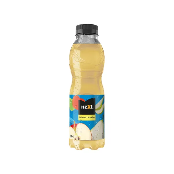 Negazirani sok NEXT Joy jabuka i kruška 500ml