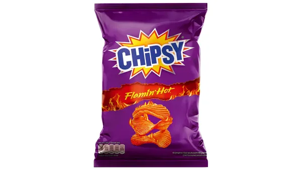 Čips CHIPSY Flamin' Hot rebrasti 85g