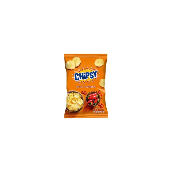Čips CHIPSY spicy paprika 140g