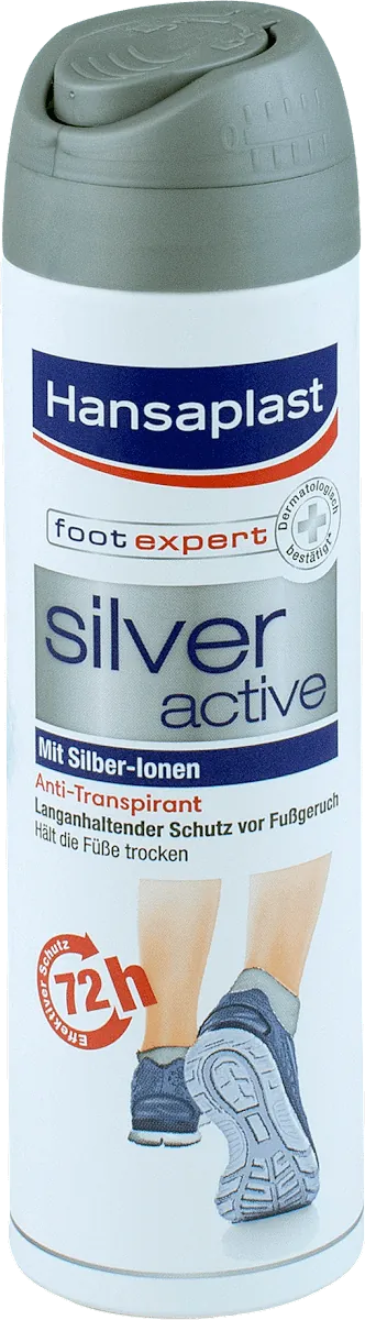 Dezodorans HANSAPLAST Silver Active za stopala 150ml