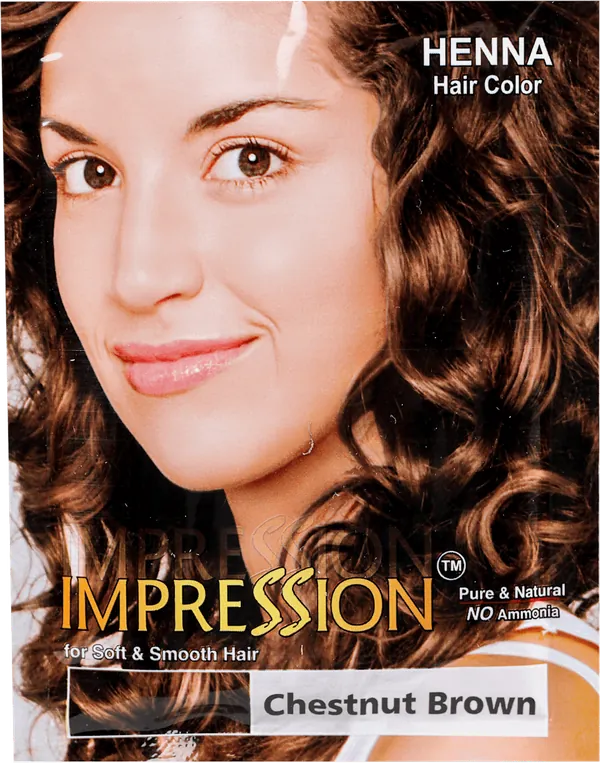 Farba za kosu IMPRESSION kana za kosu Chesnut Brown