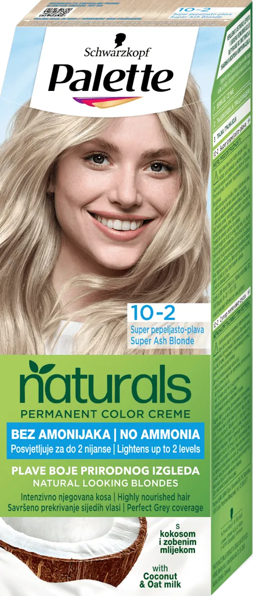 Farba za kosu PALETTE PNC 219 super pepelj.
