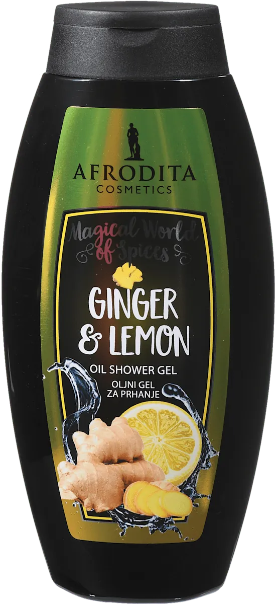 Gel za tuširanje AFRODITA Ginger&lemon 250ml