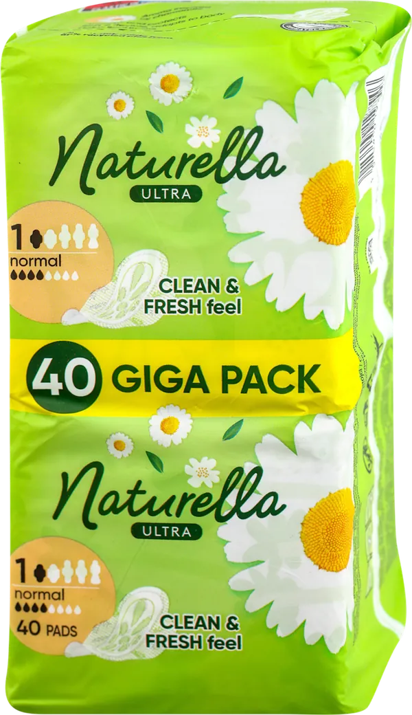Higijenski ulošci NATURELLA ultra normal quattro 40kom