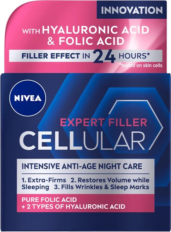 Krema za lice NIVEA Cellular Expert Filler noćna krema 50ml