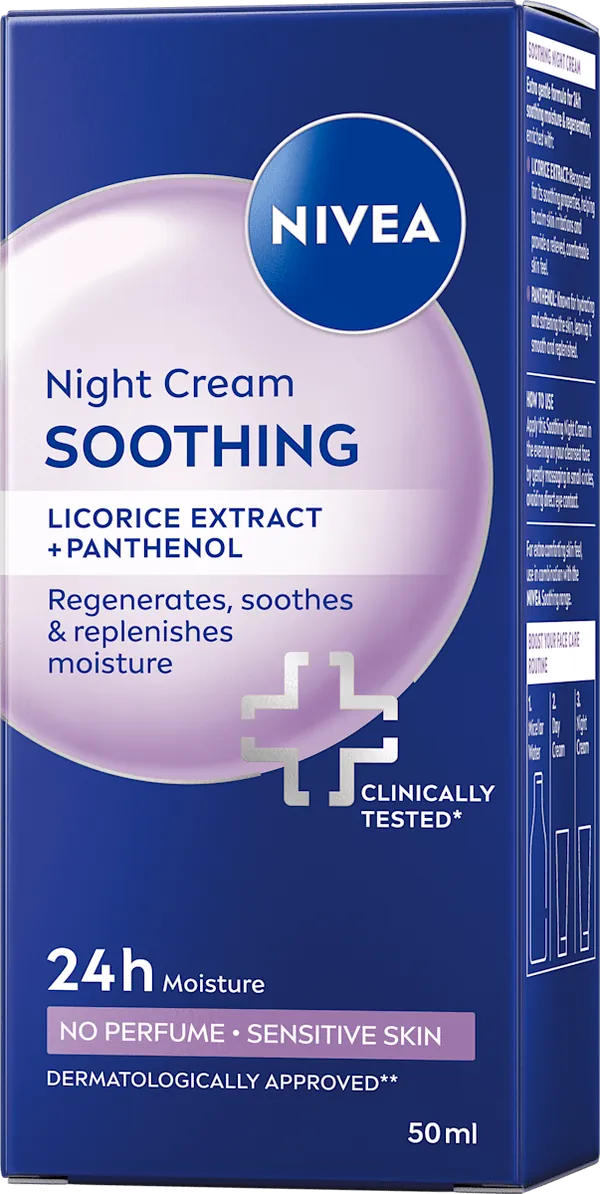 Krema za lice NIVEA umirujuća noćna krema 50ml