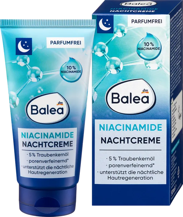 Krema za negu lica BALEA noćna za lice sa niacinamidom 50ml
