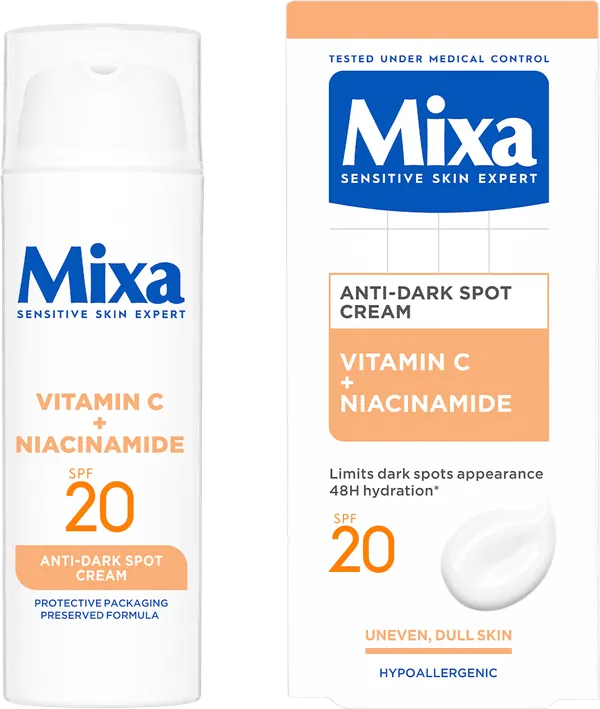 Krema za negu lica MIXA Anti dark protiv tamnih fleka SPF20 30ml