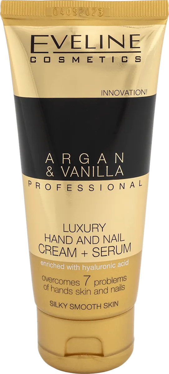 Krema za ruke EVELINE Argan & Vanilla i nokte, 100 ml