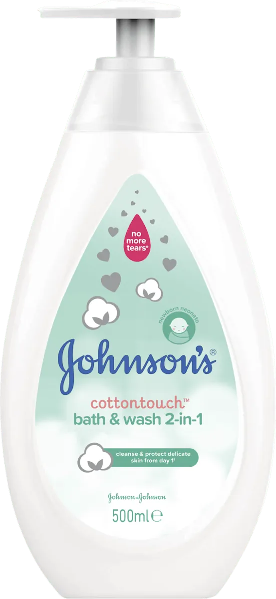 Kupka JOHNSON cotton touch 2u1 500ml