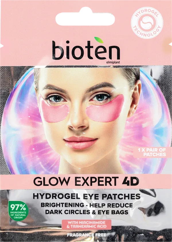 Maska za lice BIOTEN glow expert maska za oči 1par