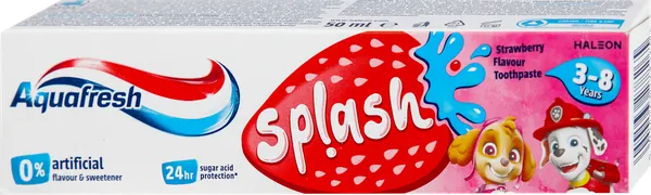 Pasta za zube AQUAFRESH Kids splash jagoda menta 3-8, 50ml