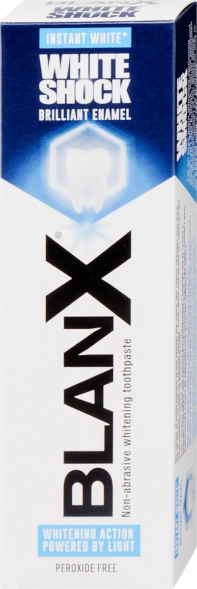 Pasta za zube BLANX White Shock instant white za izbeljivanje zuba 75ml
