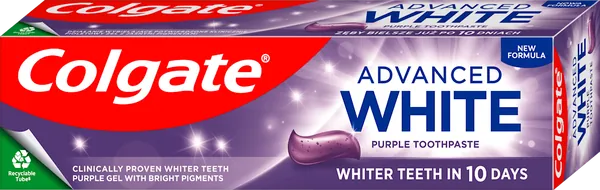 Pasta za zube COLGATE Advanced white purple 75ml