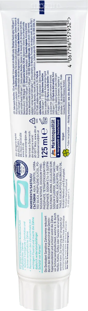 Pasta za zube DONTODENT Sensitive 125ml