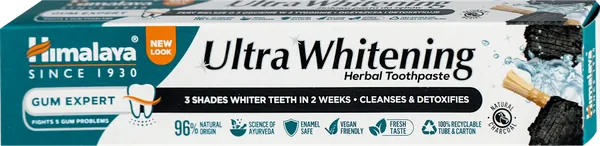 Pasta za zube HIMALAYA Ultra white charcoal 75ml