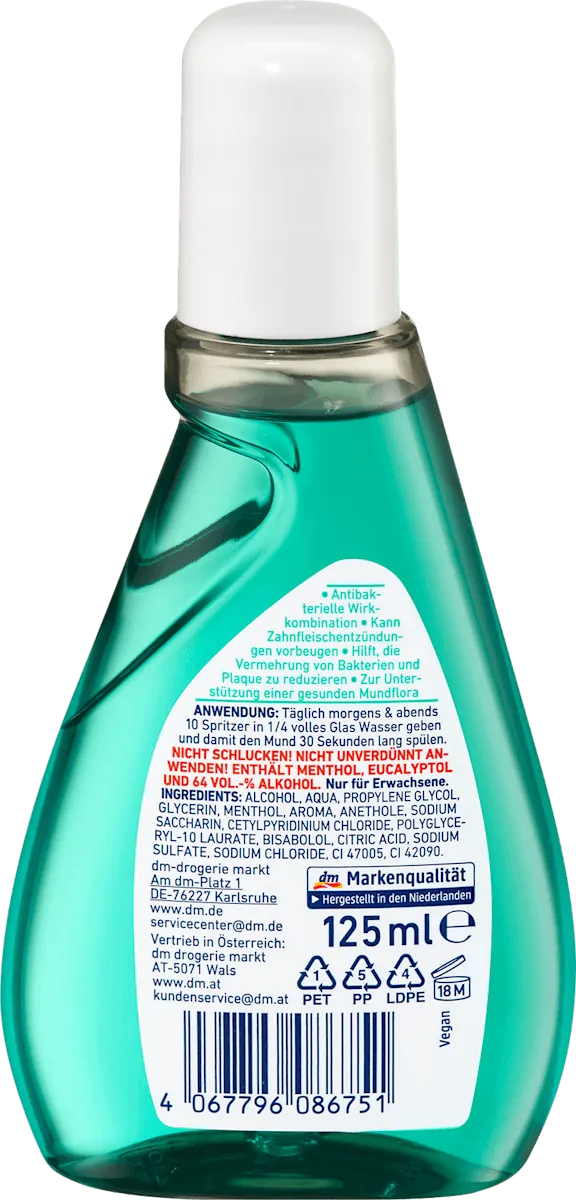 Tečnost za ispiranje usta DONTODENT 125ml