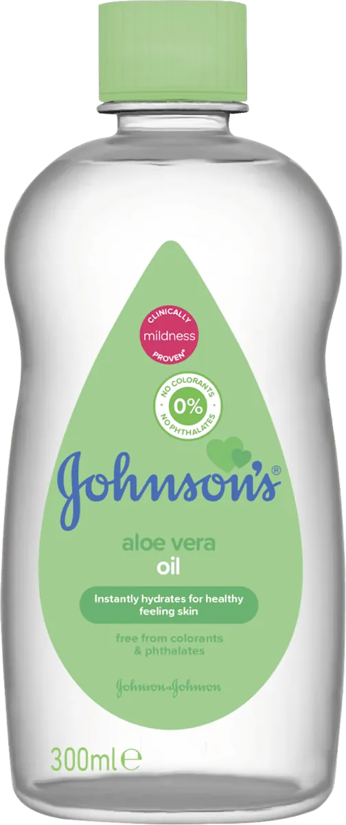 Ulje JOHNSON&JOHNSON aloe vera baby 300ml
