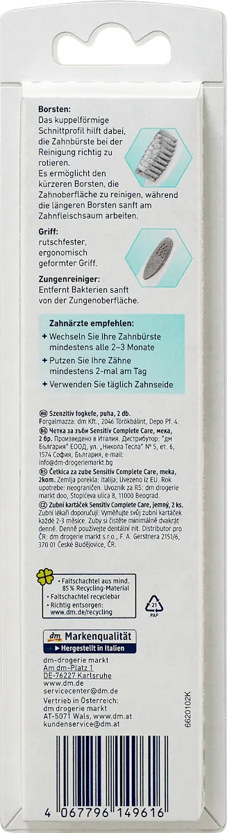 Četkica za zube DONTODENT Pro+ sensitive četkica mekana 2kom (više vrsta)
