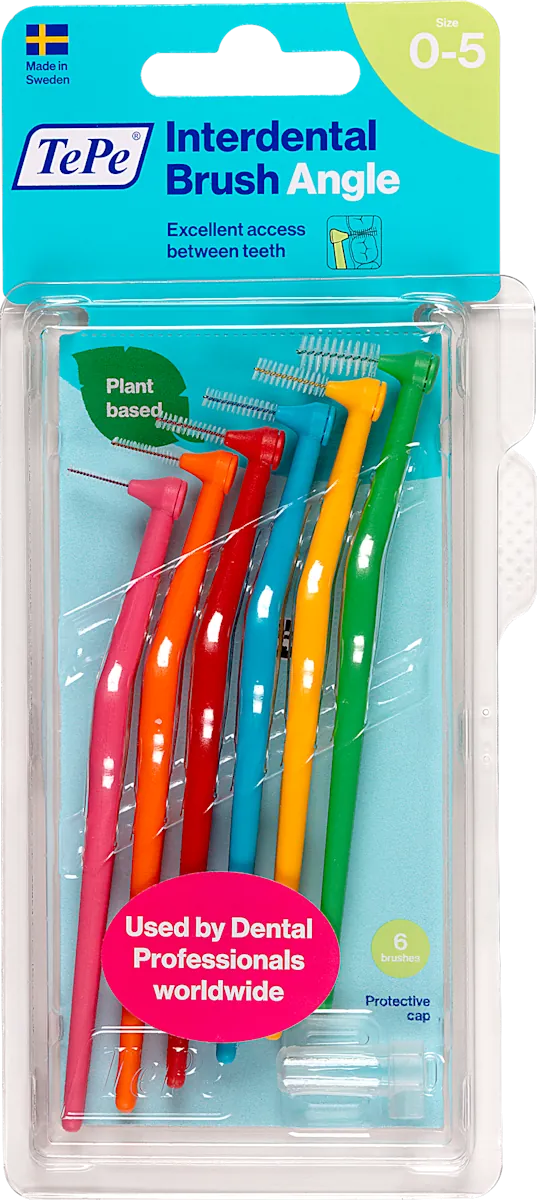 Četkica za zube TEPE ISO 0-5 Angle mix ugaone interdentalne četkice 6kom