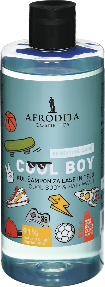 Šampon za kosu i telo AFRODITA Cool boy 320ml