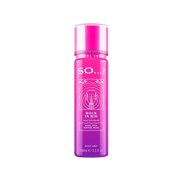 Body mist SO UNIQUE So...? Bossa Nova Rock in Rio 150ml