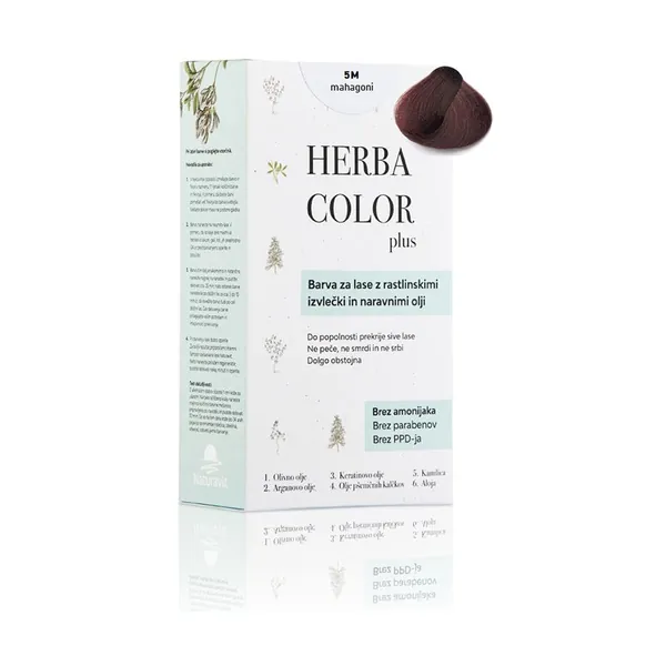 Farba za kosu HERBA COLOR PLUS 5M mahagoni