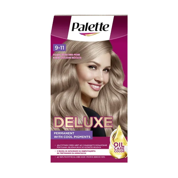 Farba za kosu PALETTE DE LUX Palette Deluxe 9-11 Light Gray Rose