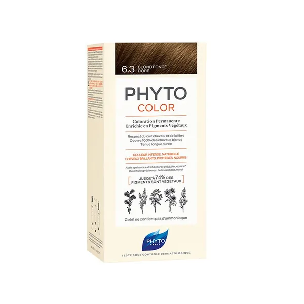 Farba za kosu PHYTO color 6.3 Blond Fonce Dor