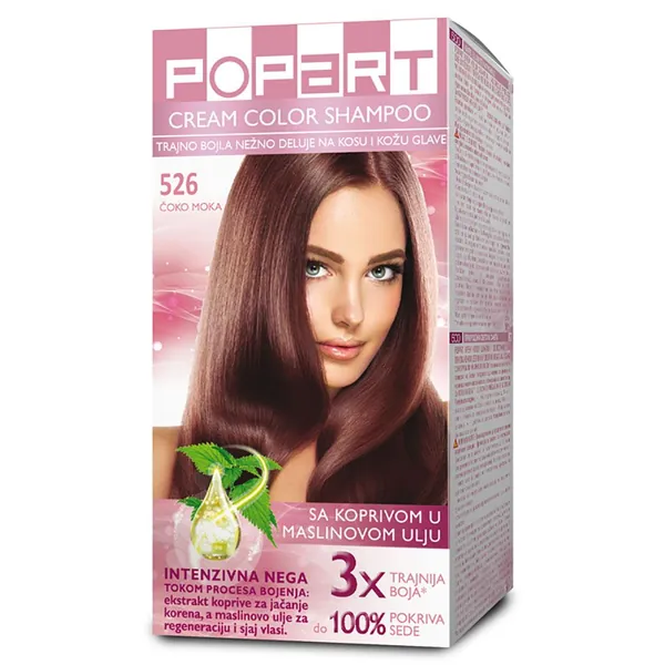 Farba za kosu STILL Popart cream color šampon 526 - čoko moka