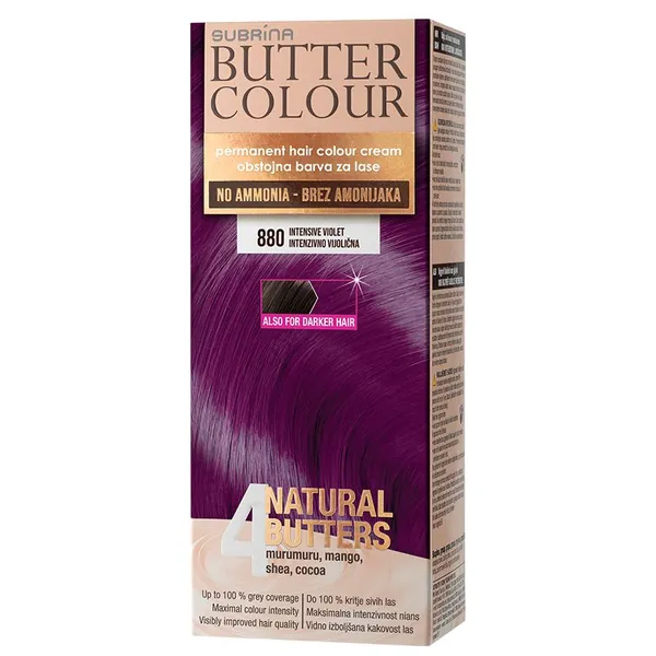 Farba za kosu SUBRINA Butter Colour 880 Intezivno ljubičasta