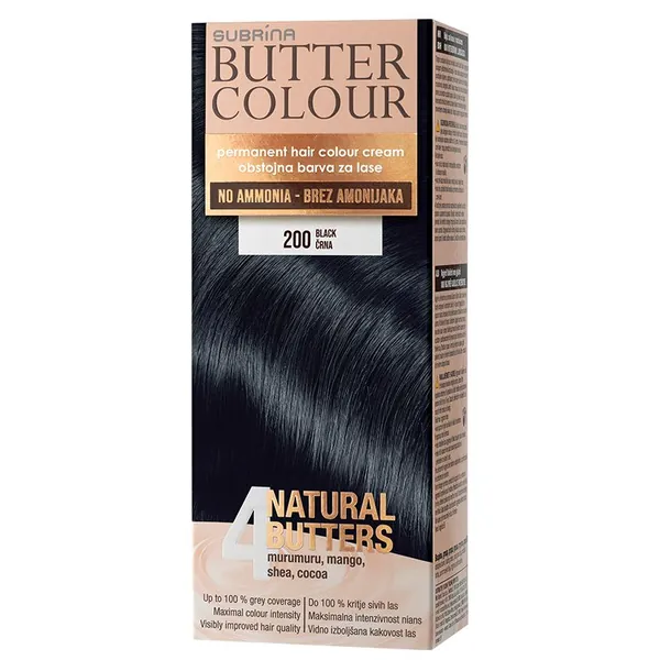 Farba za kosu SUBRINA butter colour 200 crna