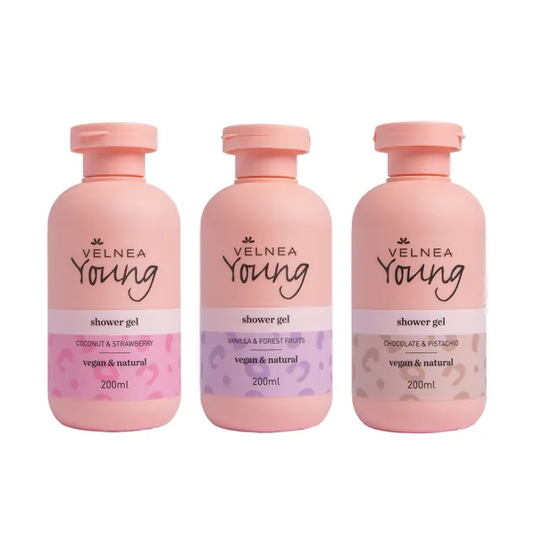 Gel za tuširanje VELNEA YOUNG Vanilla & Forest Fruit 200ml