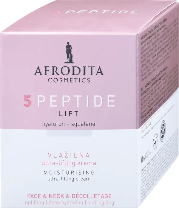 Krema za lice AFRODITA 5peptide-lift vlažna krema 50ml