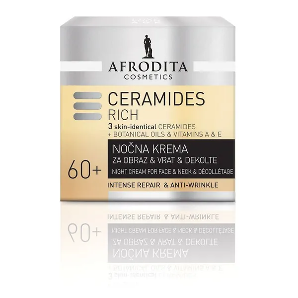 Krema za lice AFRODITA Ceramides rich noćna krema 50ml