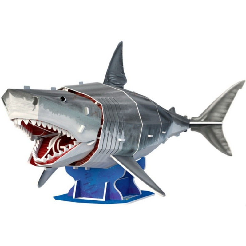 CUBIC FUN PUZZLE GREAT WHITE SHARK